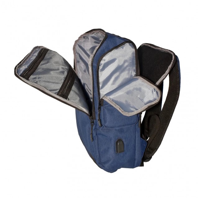 ICONZ MUNICH BACKPACK 17 BLUE 4059